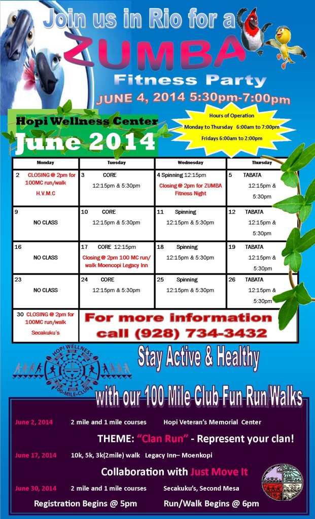 June Calendar (2) - The Hopi Tribe