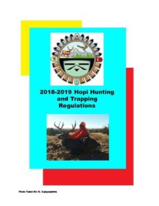 FINAL 2018-2019 Hopi Hunting and Trapping Regulations - The Hopi Tribe