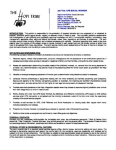 SS CPS Social Worker 082015 E45 - The Hopi Tribe